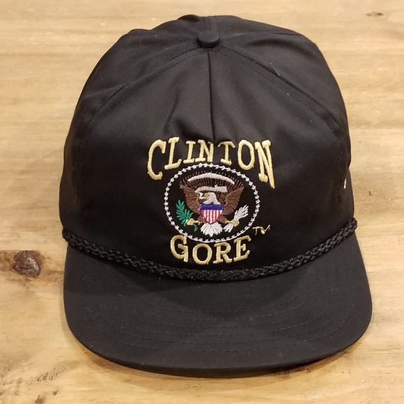 Unbranded | Accessories | Vintage Bill Clinton Gore Hat Snapback ...